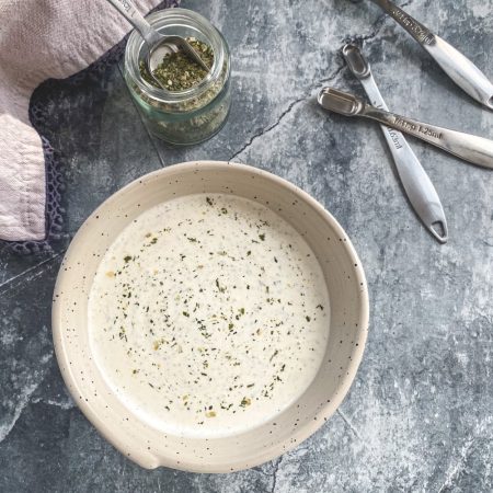 Homemade Ranch Dressing Mix Recipe + Salad Dressing
