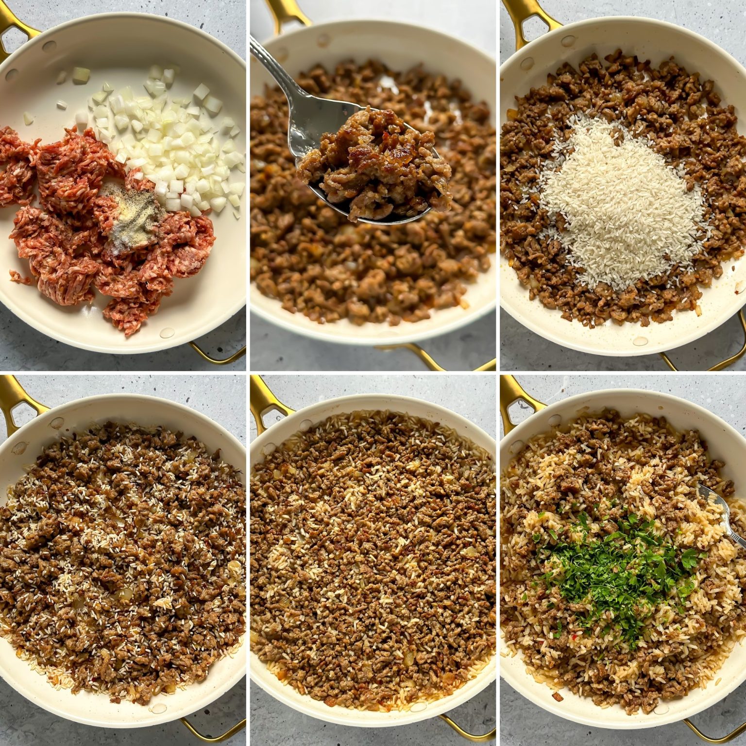 Italian Sausage Rice Recipe | Easy One Pan Meal