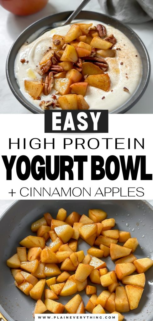 Greek Yogurt Bowl | Quick + High Protein Recipe
