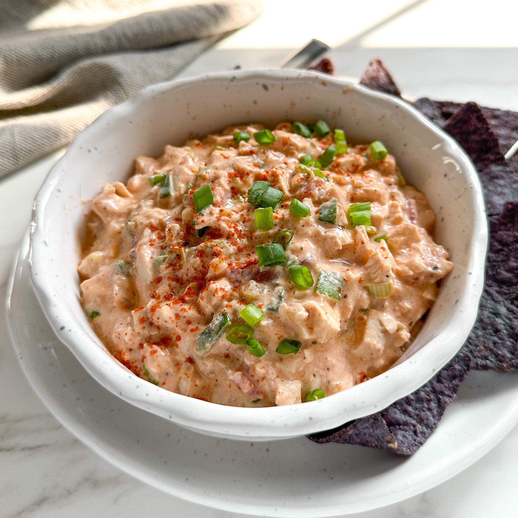 Chicken Dip Recipe | Healthy & High Protein