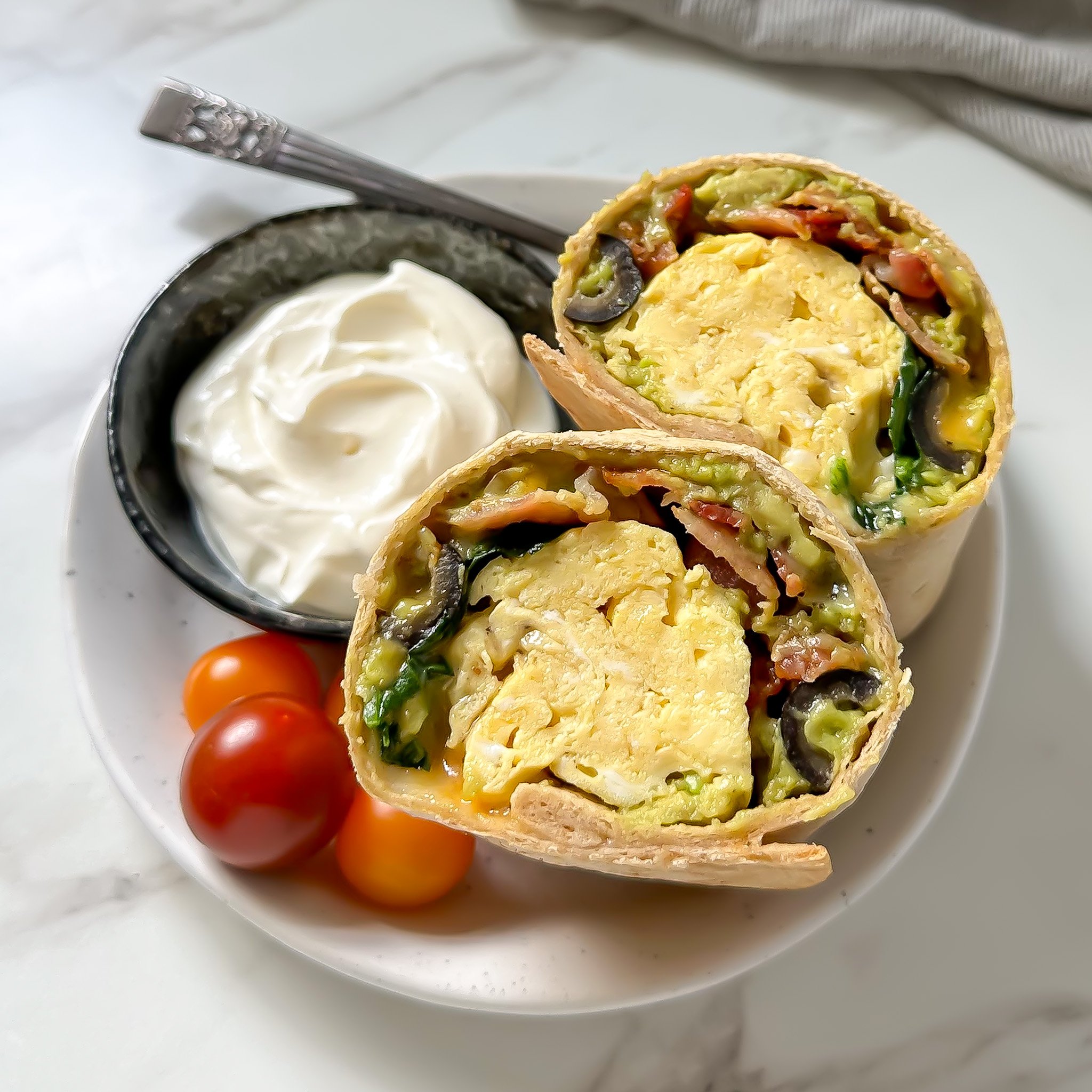 High Protein Breakfast Burrito Recipe